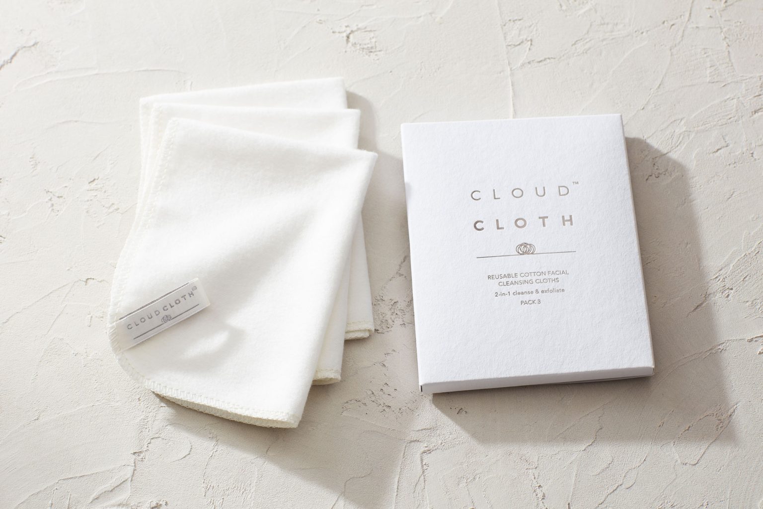 Organic Cotton Reusable Face Cloth Wipes | Ingrid Raphael