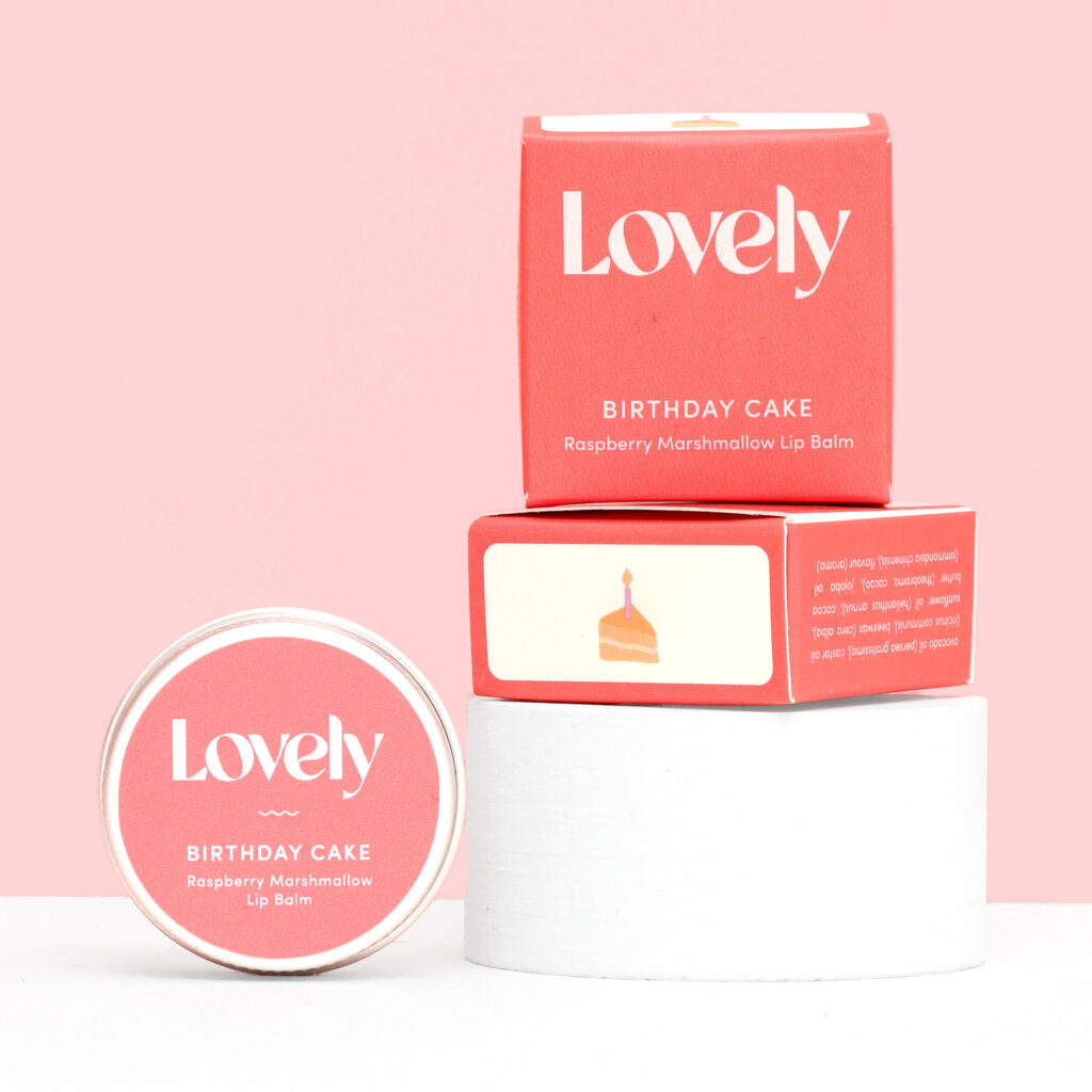 Lovely Birthday Cake Lip Balm | Ingrid Raphael